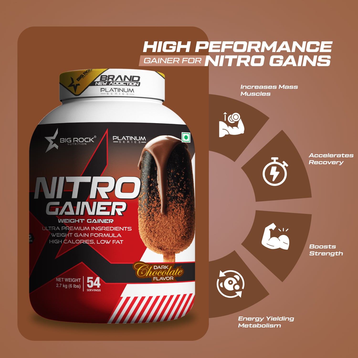 Nitro Gainer Weight Gainer