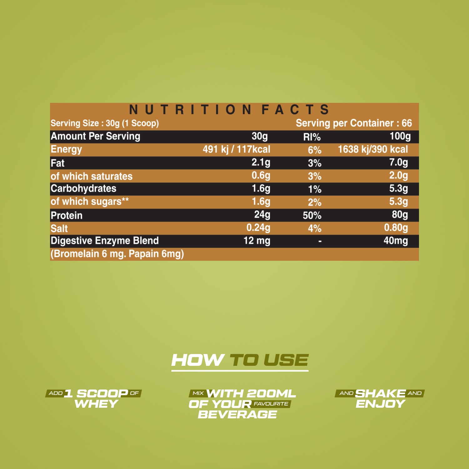 RAW WPC 80 - Whey Protein